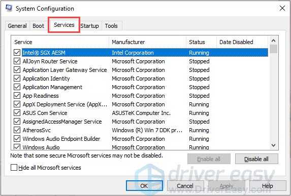 [Solved] Error: Set User Settings To Driver Failed - Driver Easy