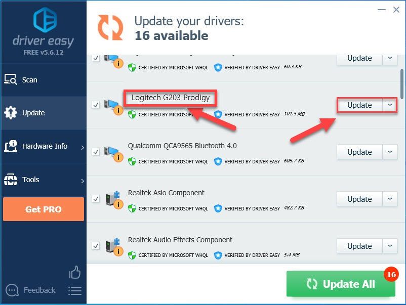 Download Logitech G203 Driver for Windows 7/10/11 - Driver Easy