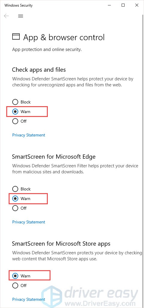 [FIXED] Windows SmartScreen Can't Be Reached Right Now - Driver Easy