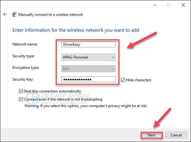 [Solved] Incorrect PSK Provided for Network SSID - Driver Easy