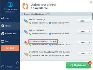 HP Laserjet Pro MFP M127FN Driver Download - Driver Easy