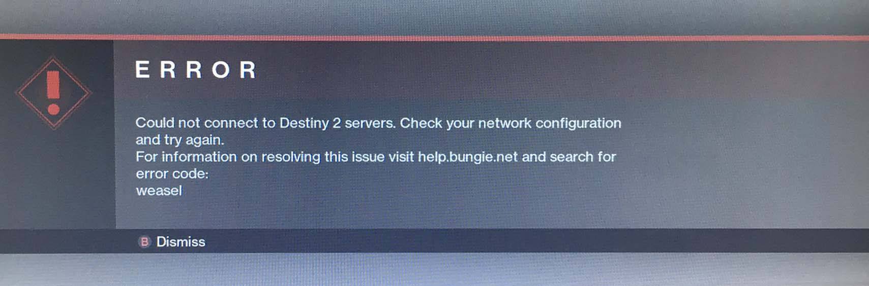 [Solved] Destiny 2 Weasel error code - Driver Easy