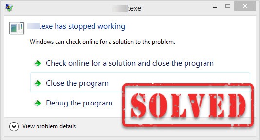 [Fixed] Application.exe has stopped working - Driver Easy