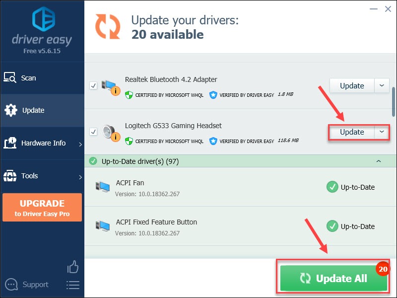 Logitech G533 Mic Not Working [Solved] - Driver Easy