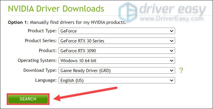 [Download] GeForce RTX 3090 Driver for Windows 10, 8 or 7 - Driver Easy