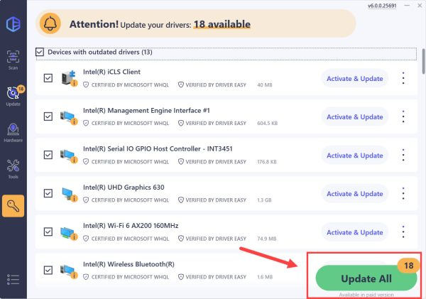 Update Drivers in Windows 10. Easily & Quickly - Driver Easy