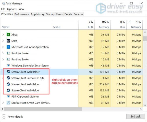 6 Ways to Fix Steam Black Screen/ Not Loading 2025 - Driver Easy