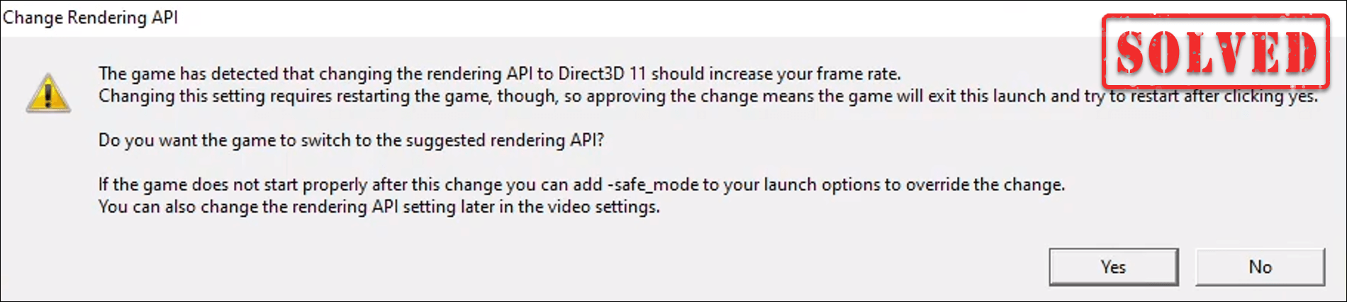 Dota 2 'Change Rendering API' Error 2024 [Quick Fix] - Driver Easy