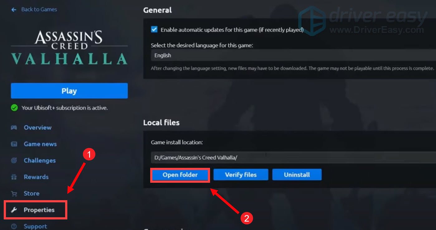 [SOLVED] Assassin’s Creed Valhalla Stuttering on PC - Driver Easy