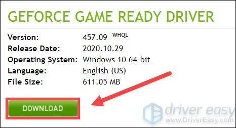 GeForce RTX 3070 Driver Download & Update - Windows 11/10 - Driver Easy