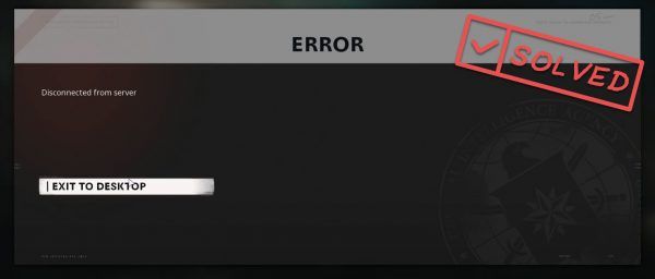 Call of Duty Cold War Disconnected from Server [SOLVED] - Driver Easy