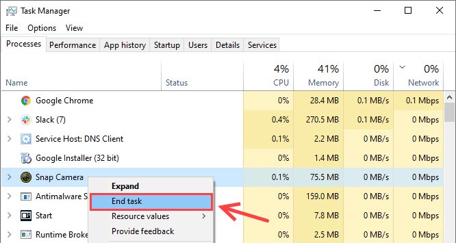 [Solved] Snap Camera No Available Camera Input - Driver Easy