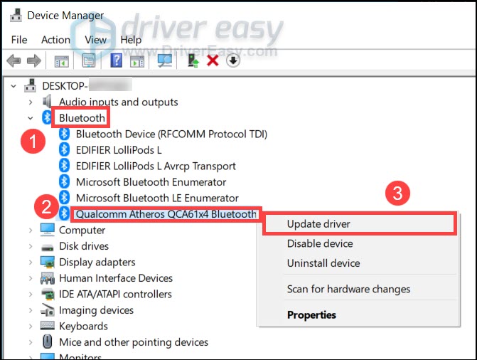 Download Zexmte Bluetooth Adapter Driver (Windows 10/7/8) - Driver Easy