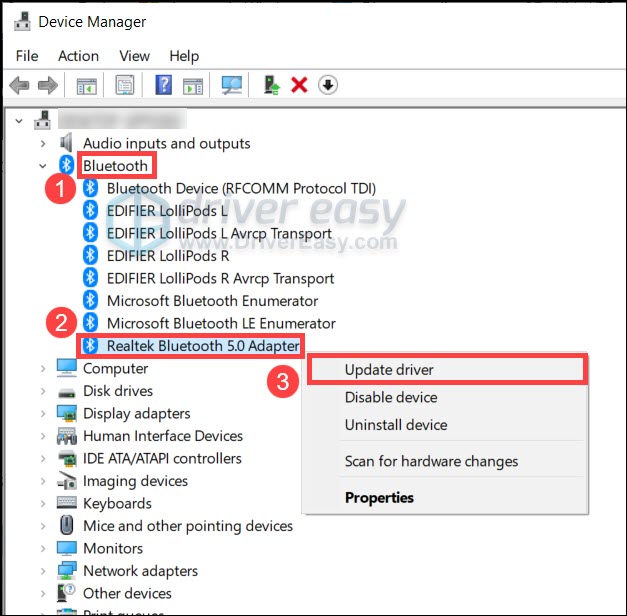 Techkey Bluetooth Adapter Driver Download - Windows 10, 7, 8 - Driver Easy