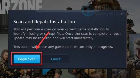[SOLVED] Warzone Stuck on "Checking for update" - Driver Easy