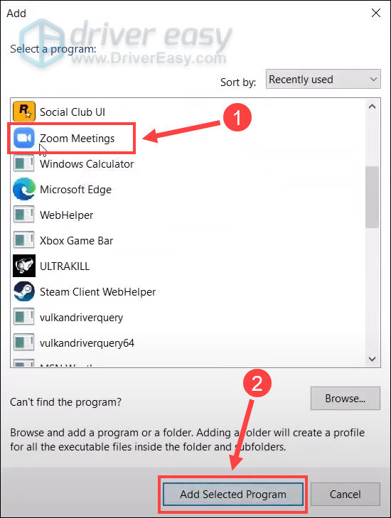 How to Fix Zoom Crashing Issues - Driver Easy