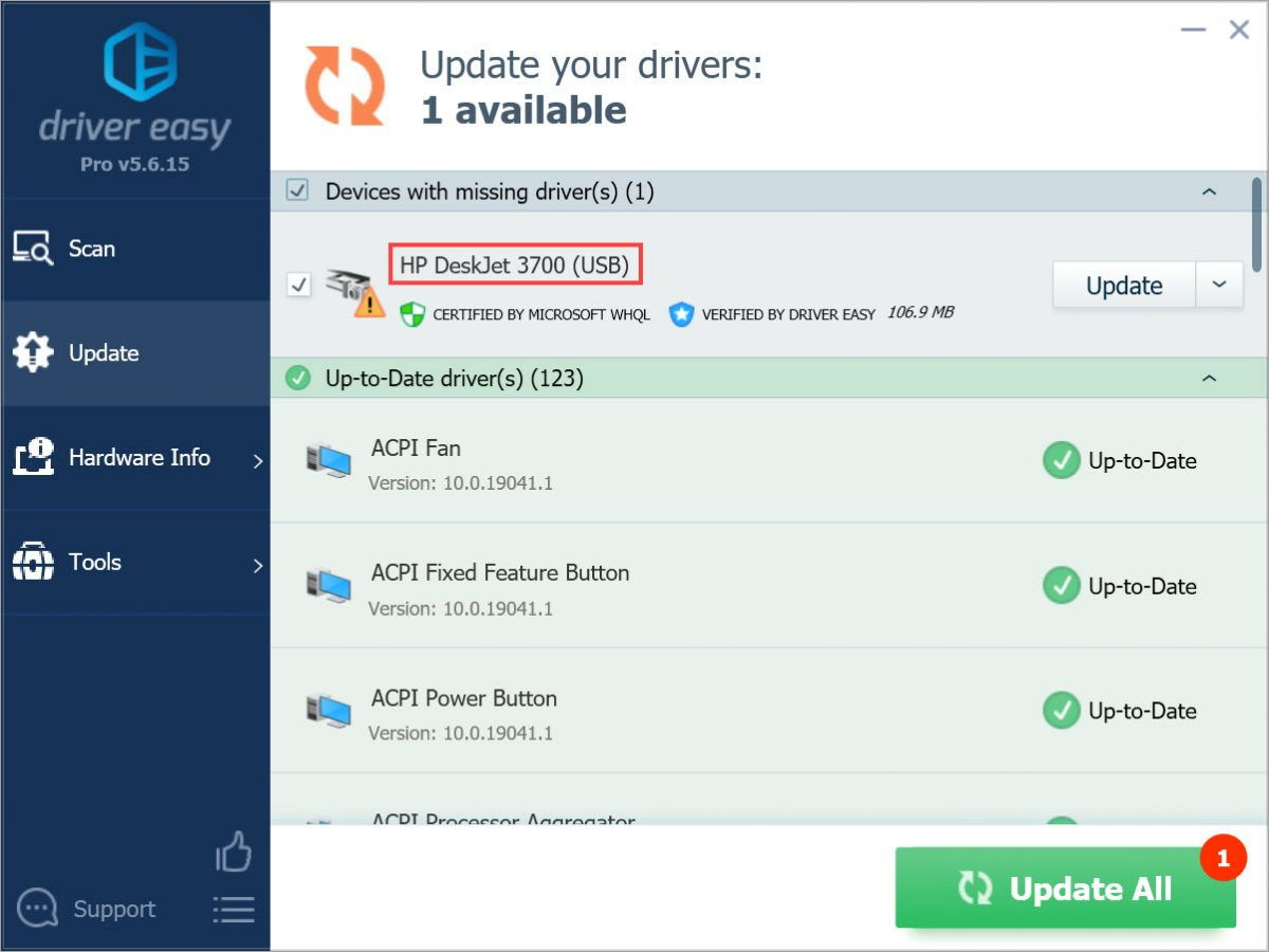 Latest HP DeskJet 3755 All-in-One Printer Driver Download for Windows ...