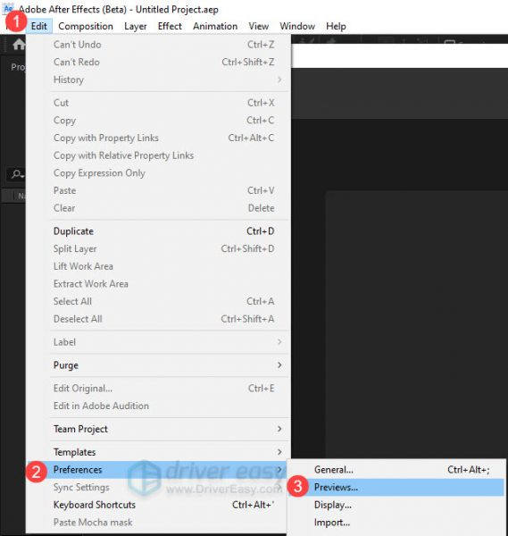 [SOLVED] After Effects crashes on Windows 11 & 10 - Driver Easy