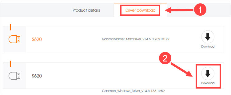 Gaomon S620 Drivers Download & Install Guide - Driver Easy