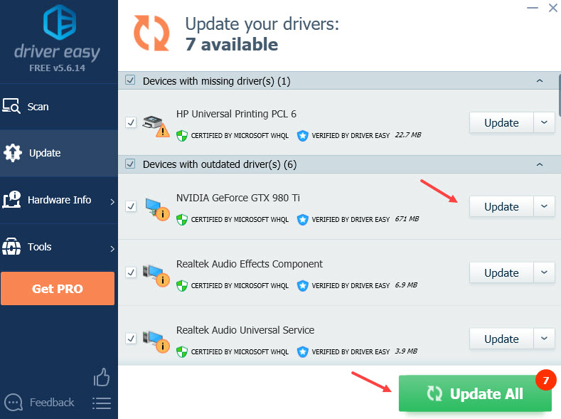 NVIDIA GEFORCE GTX 980 Ti Driver [Download] - Driver Easy