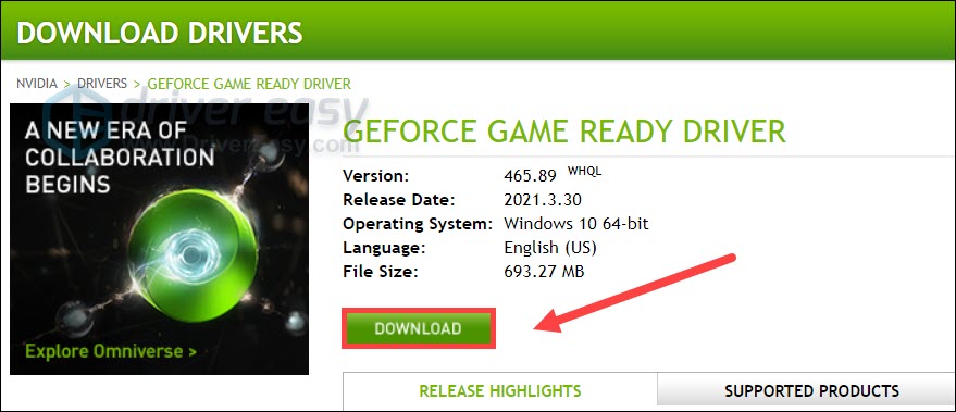 RTX 2070 SUPER Drivers Download & Update | Windows 10/11 - Driver Easy
