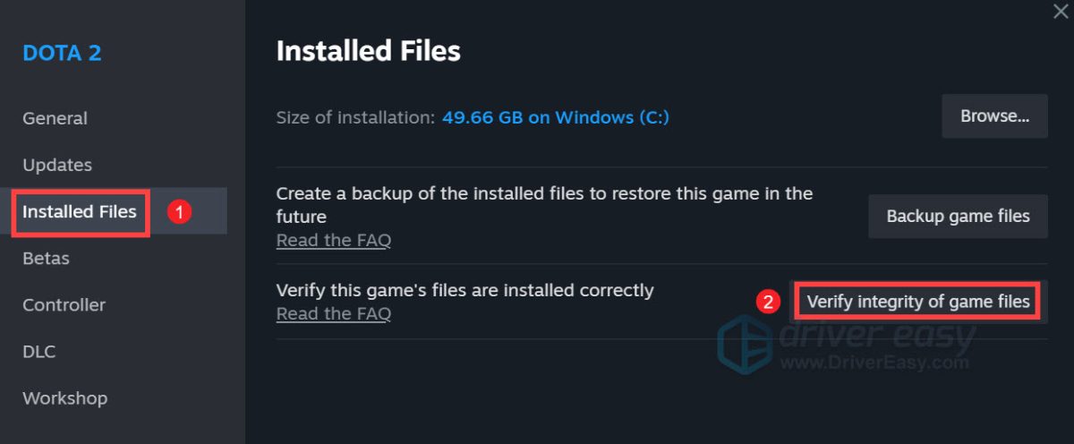 [Fixed] Dota 2 Not Launching/ Stuck on Loading Screen - Driver Easy