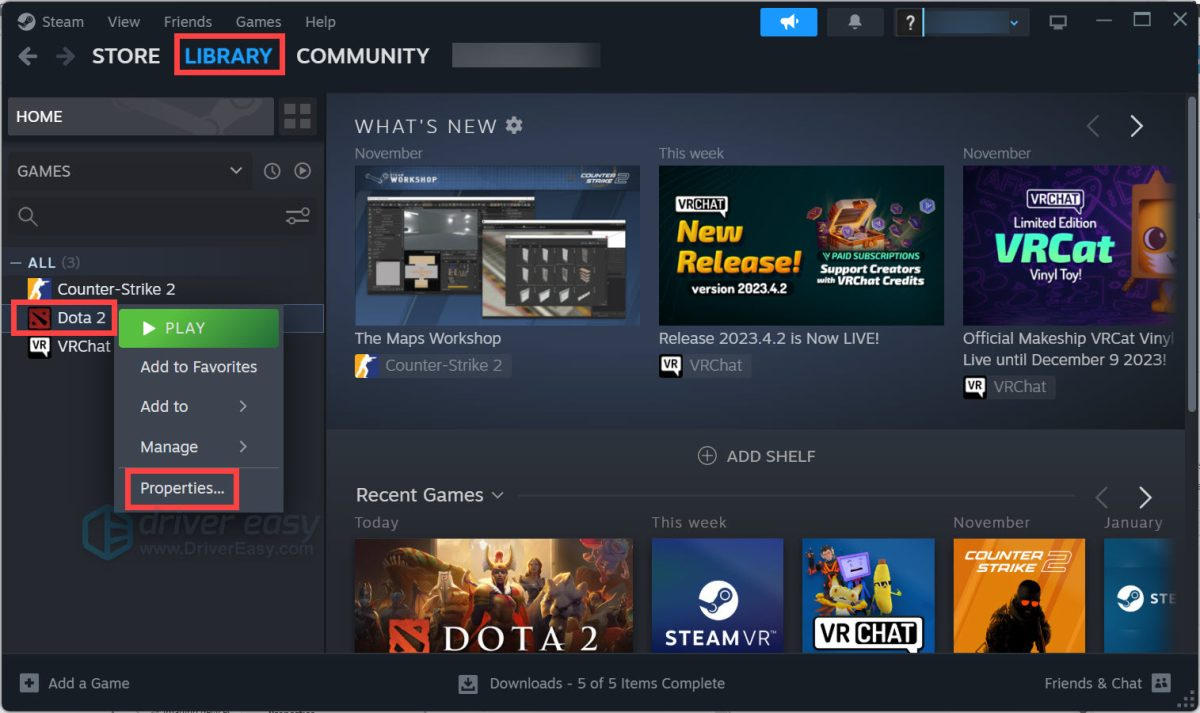 [Fixed] Dota 2 Not Launching/ Stuck on Loading Screen - Driver Easy