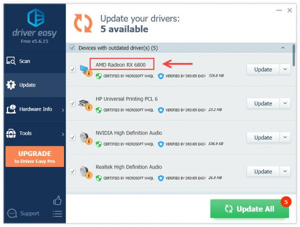 Fix: 'Radeon software and driver versions do not match' - Driver Easy