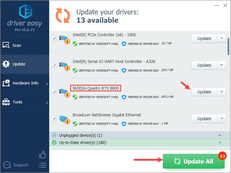 Latest Nvidia Quadro RTX 8000 driver download for Win 10, 8, 7 - Driver ...