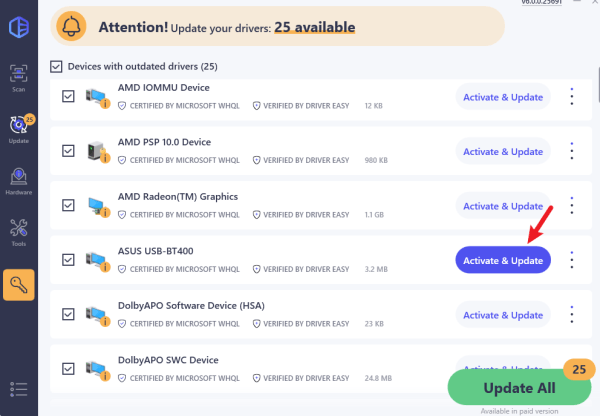 Download & Update USB Bluetooth Dongle Drivers on Windows - Driver Easy
