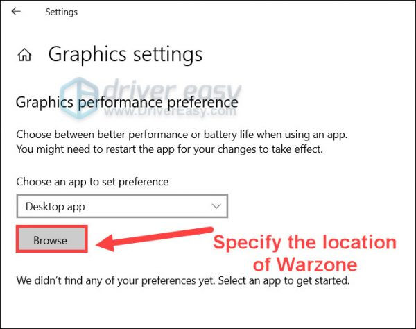 [SOLVED] Warzone Not Using GPU on Windows 10 - Driver Easy