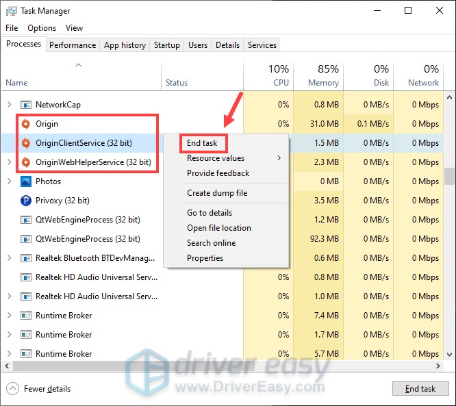 Fix Error "There is a problem with your game's setup" | Origin Games - Driver Easy
