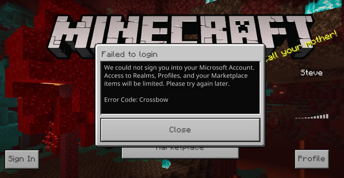 How to Fix Minecraft Error Code: Crossbow - Driver Easy