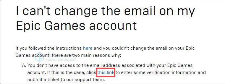 [FIXED] Epic Games Verification Email Not Sending - Driver Easy