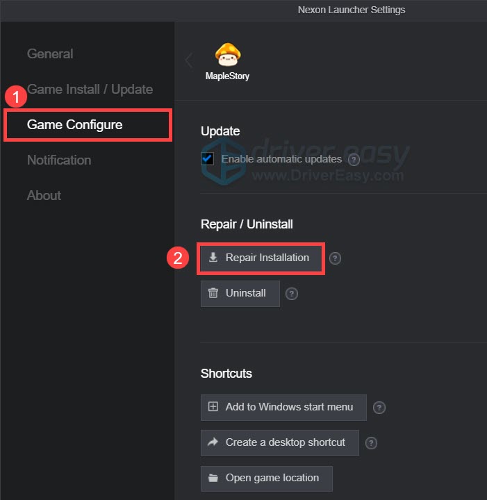 [2023 Tips] How to Fix MapleStory Crashing on Windows 10 - Driver Easy