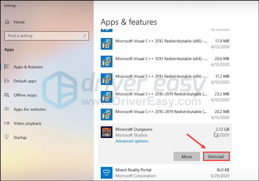 How to Fix Minecraft Dungeons Keeps Crashing on PC - Driver Easy