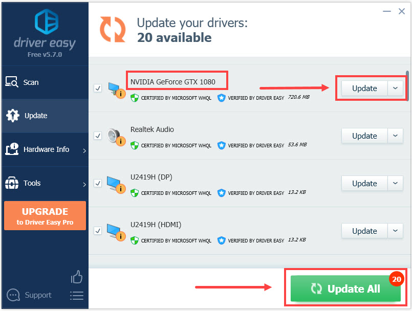 Download NVIDIA Drivers | Driver Updater - Driver Easy