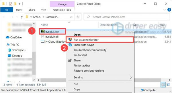 How to Fix NVIDIA Control Panel Crashing/Not Opening - Driver Easy