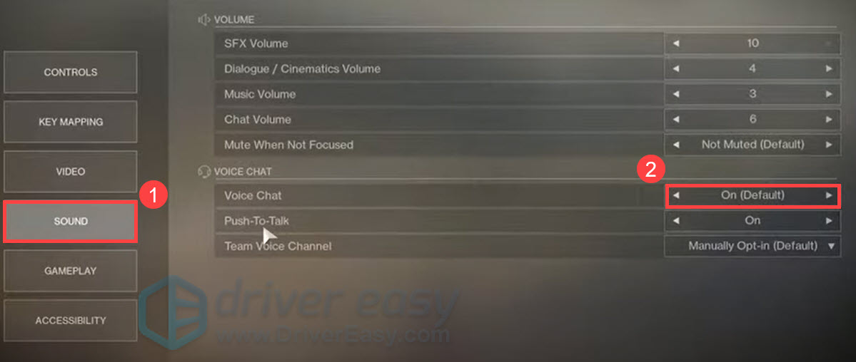 [SOLVED] Destiny 2 Voice Chat Not Working - Driver Easy