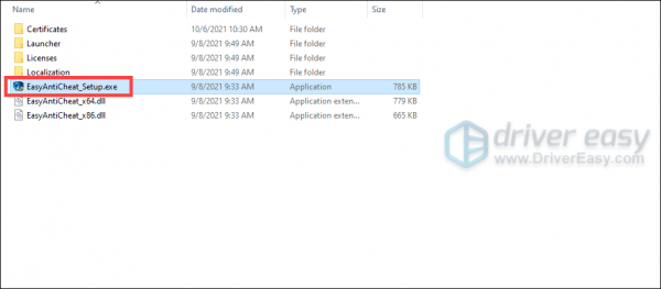 [SOLVED] EAC Launch Error: Easy Anti-Cheat is Not Installed - Driver Easy