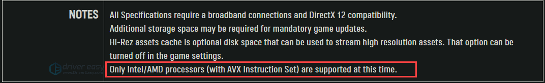 [Fixed] Your CPU does not meet the minimum specification for running Vanguard - Driver Easy