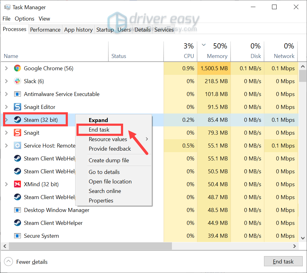 [SOLVED] Steam Keeps Freezing/ Not Responding 2024 - Driver Easy