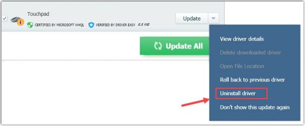 [SOLVED] Touchpad Driver Missing | 6 Proved Fixes - Driver Easy