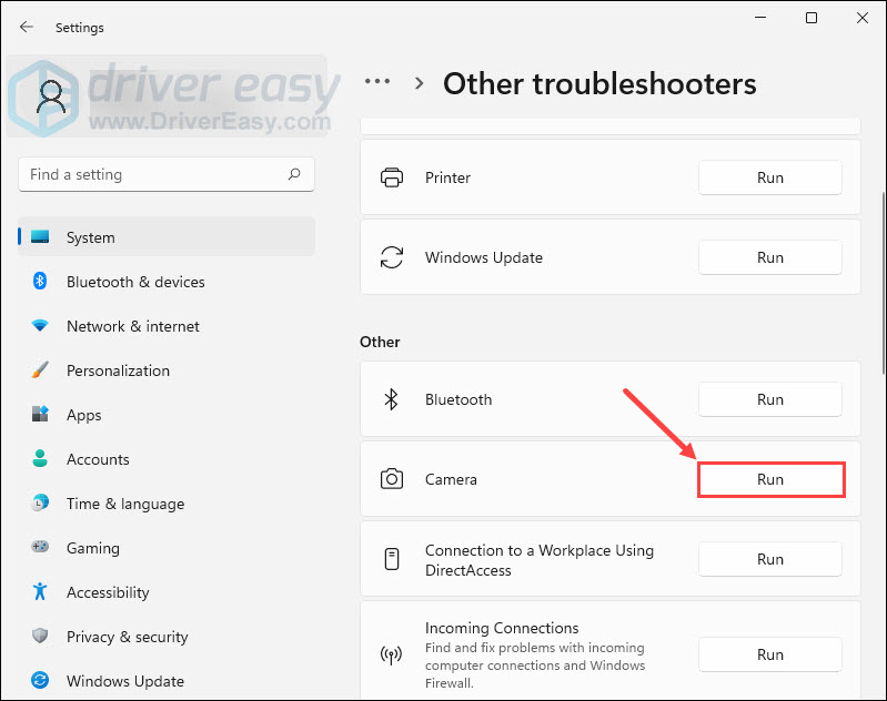 [SOLVED] Camera Not Working on Windows 11 - Driver Easy