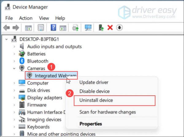 [SOLVED] Camera Not Working on Windows 11 - Driver Easy