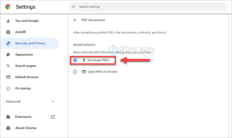 [Solved] Disable Chrome PDF Viewer - 2024 Guide - Driver Easy