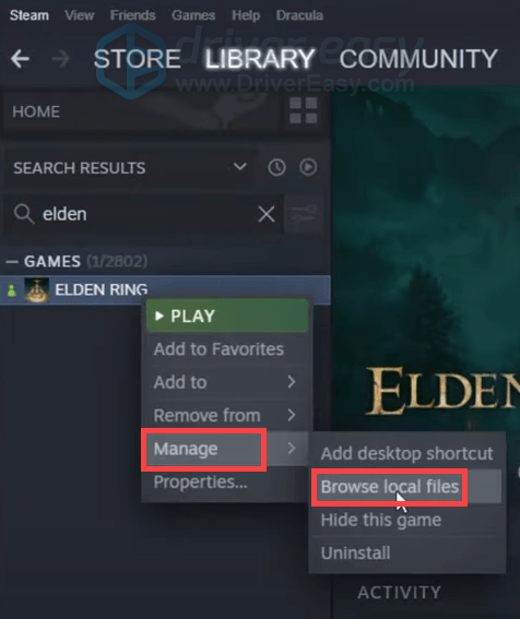 [SOLVED] Elden Ring Not Launching - Driver Easy
