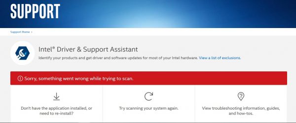 [SOLVED] Intel Driver and Support Assistant Not Working on PC - Driver Easy