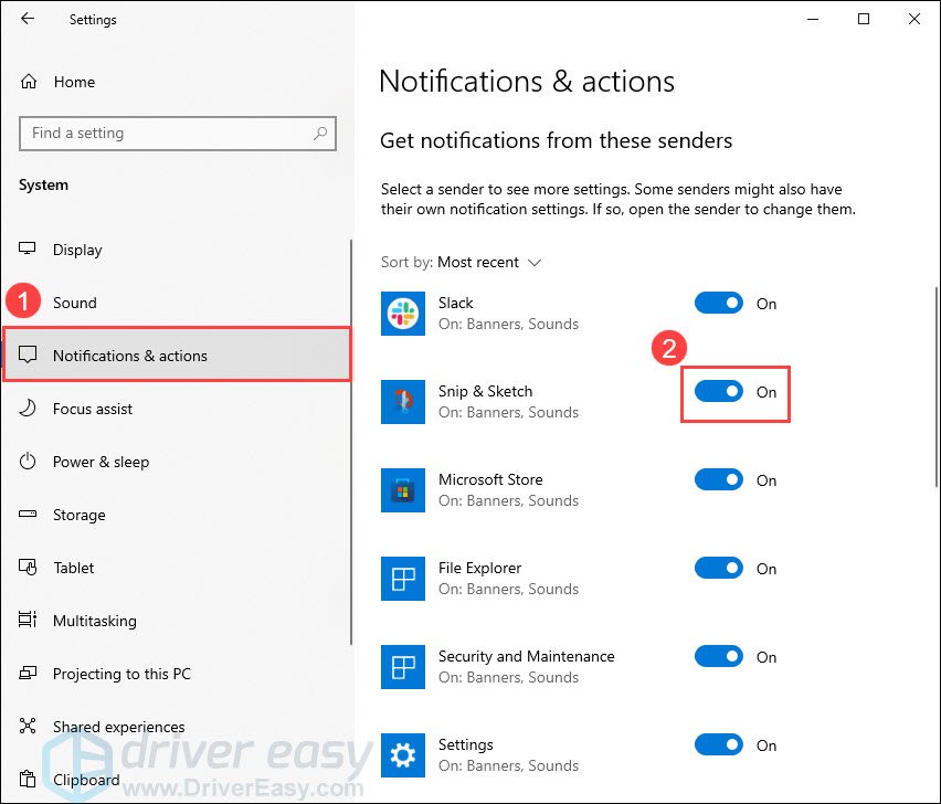 [SOLVED] Windows + Shift + S Not Working on Windows 11/10 - Driver Easy
