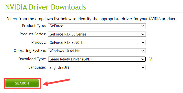 RTX 3090 Ti Driver Download for Windows 11/10/8/7 - Driver Easy